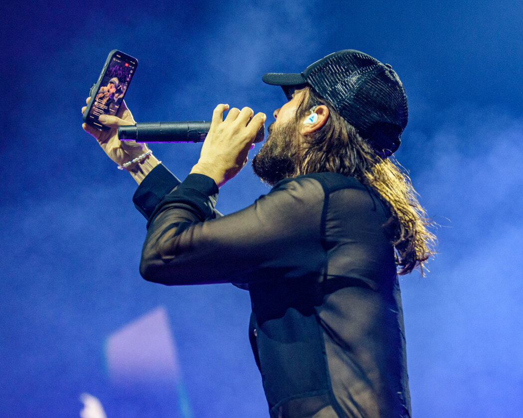 30 Seconds To Mars – Jared Leto. (28/39) – Wenn 90 Minuten wie im Flug ...