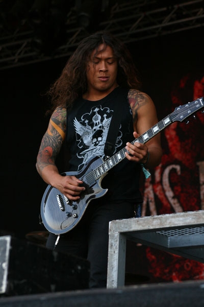 As I Lay Dying – Nick Hipa (11/17) – Geballte Power – laut.de – Foto