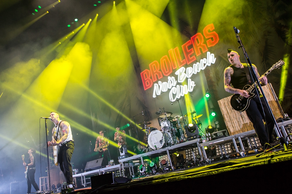Broilers – Der Noir Beach Club live. (1/12) – Die Broilers spielten für ...