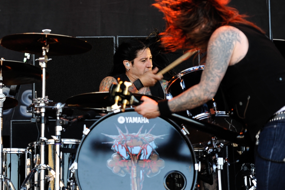 Buckcherry – Drummer Xavier Muriel. (2/7) – Die Rock-Posse aus L.A. am ...