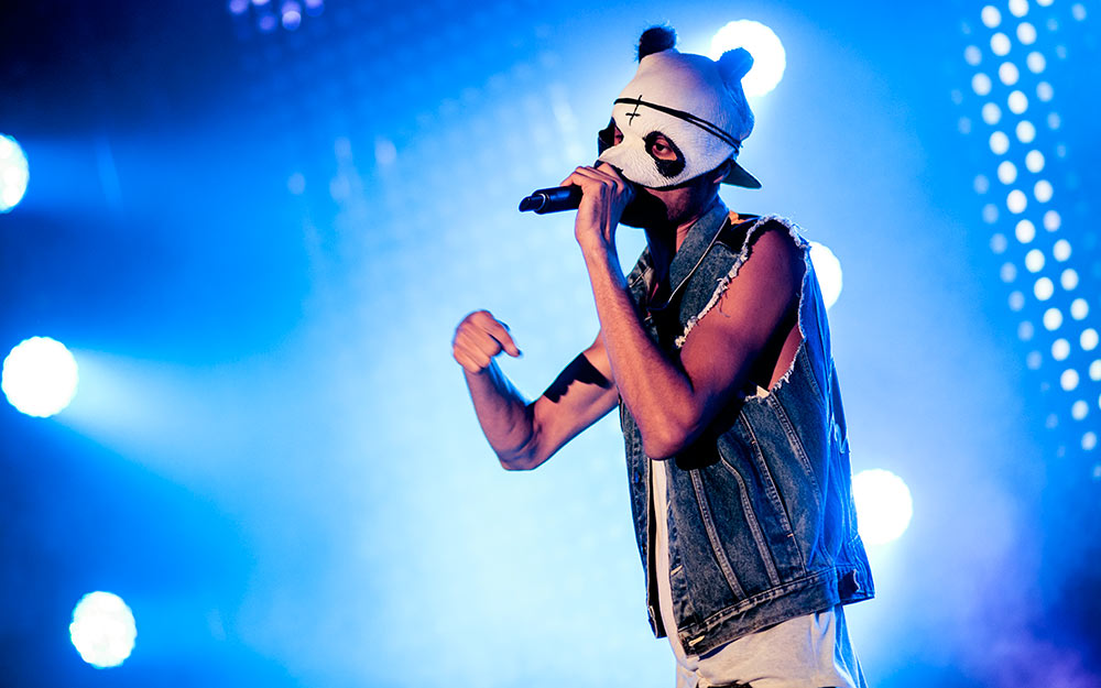 Cro – Cro. (3/12) – Cro beim SWR3 New Pop Festival 2012 in Baden-Baden ...