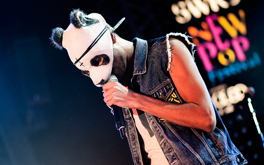 Cro – Cro. (4/12) – Cro beim SWR3 New Pop Festival 2012 in Baden-Baden ...