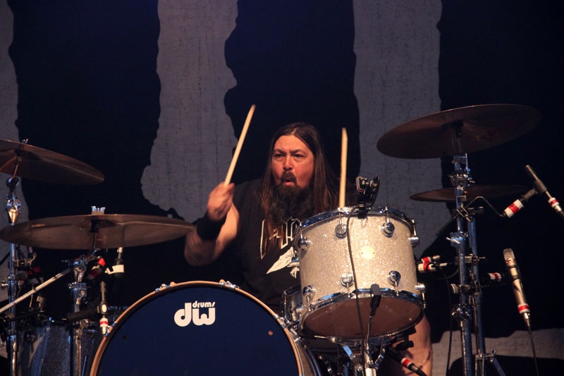 Down – Jimmy Bower (5/25) – Auch ohne Rex Brown eine Macht – laut.de – Foto