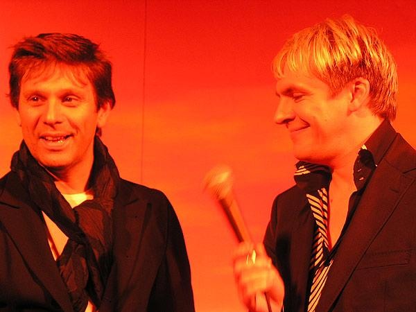Duran Duran – Nick mit Drummer Roger Taylor (3/7) – Die Pop-Opas, gut ...