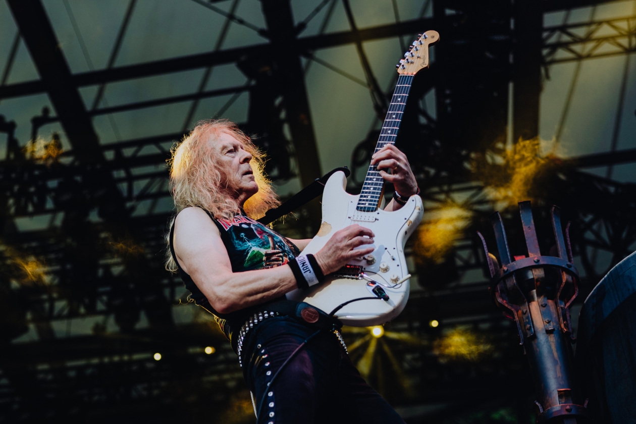 Iron Maiden – Janick Gers. (6/31) – Von der ersten Sekunde an sind die ...