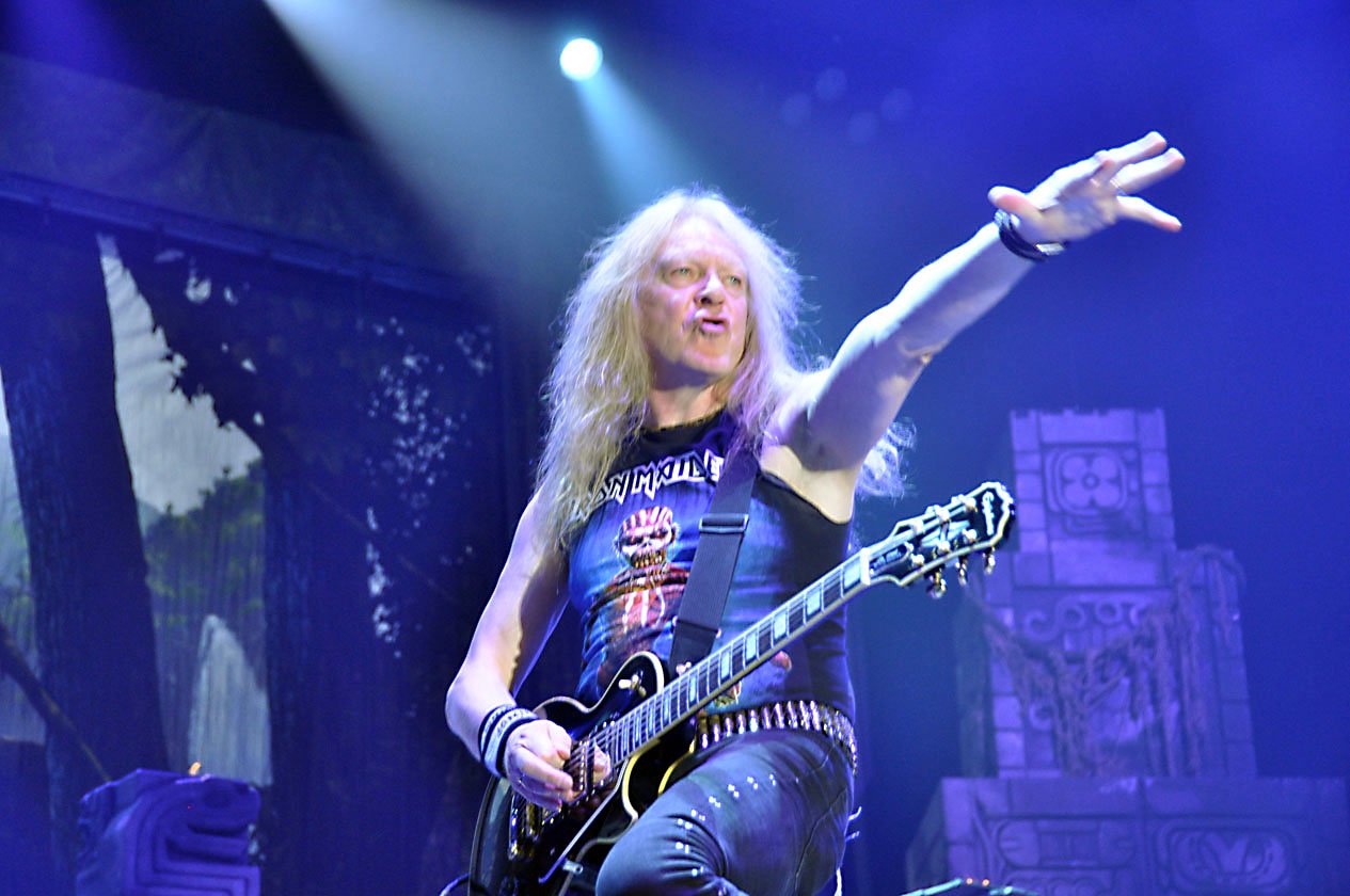 Iron Maiden – Janick Gers. (7/12) – laut.de – Foto