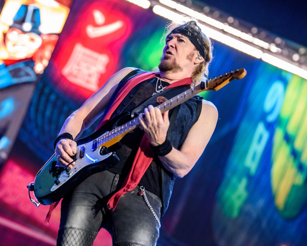 Iron Maiden – Adrian Smith. (5/32) – Eines der unbestrittenen Highlights der 32. Wacken-Ausgabe ...