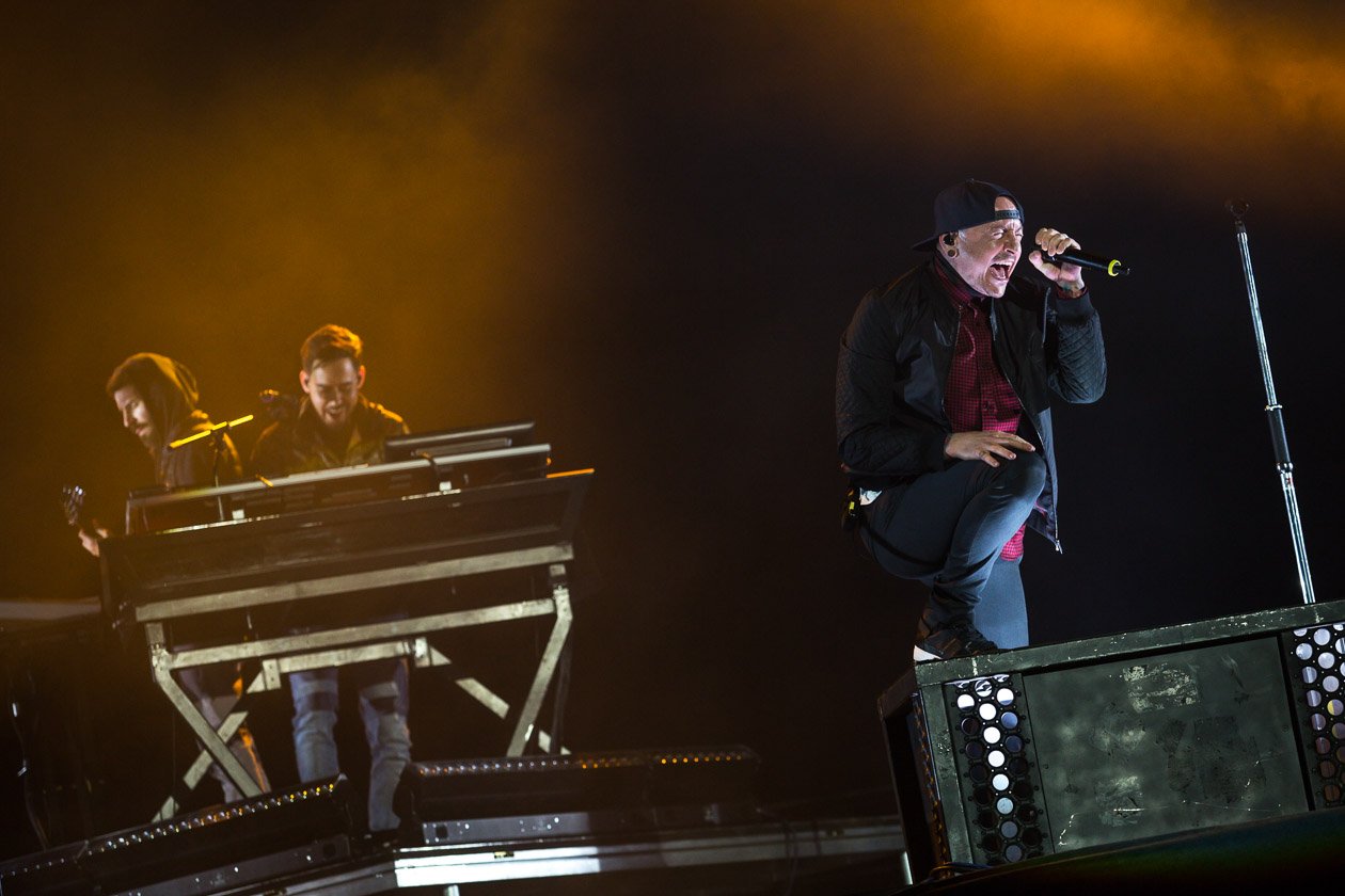 Linkin Park – Brad, Mike, Chester . (16/20) – Headliner am Samstag in ...