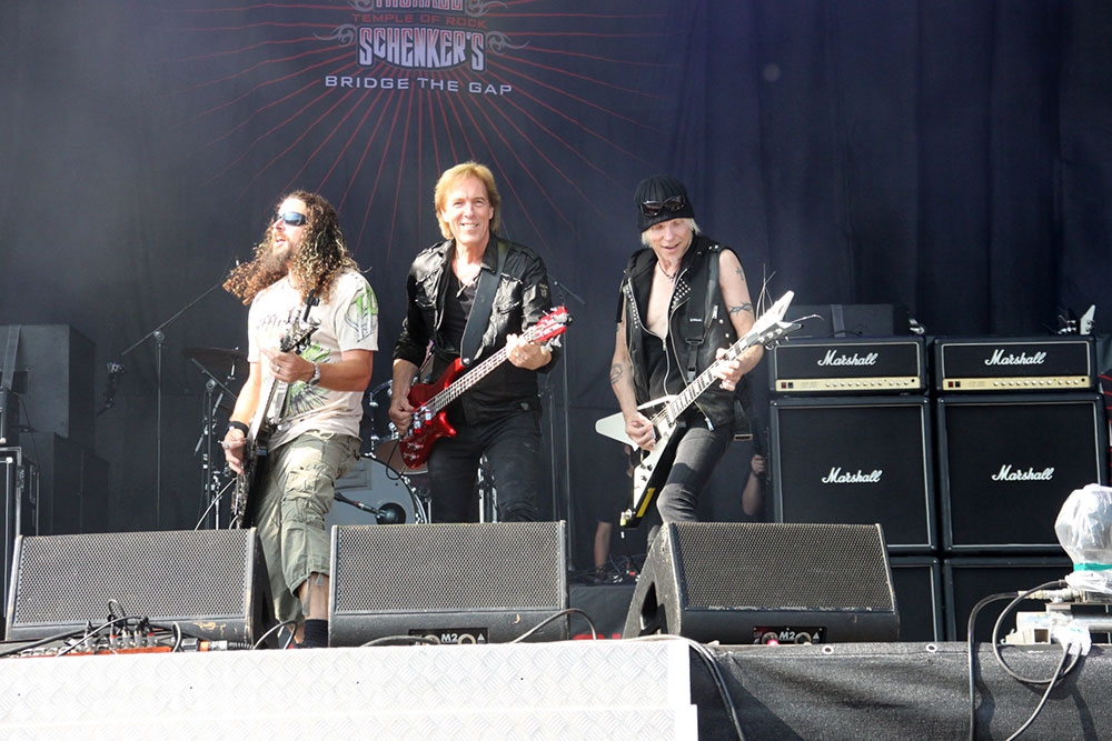 Michael Schenker – Wayne Findlay, Francis Buchholz und Michael Schenker ...