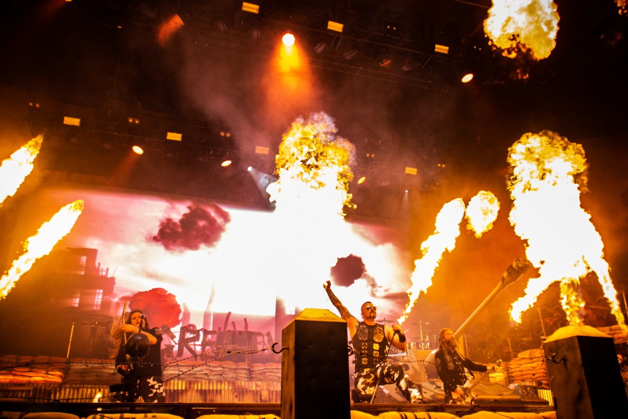 Sabaton – The Great War. (1/18) – Im Schützengraben bei "The Great Tour ...