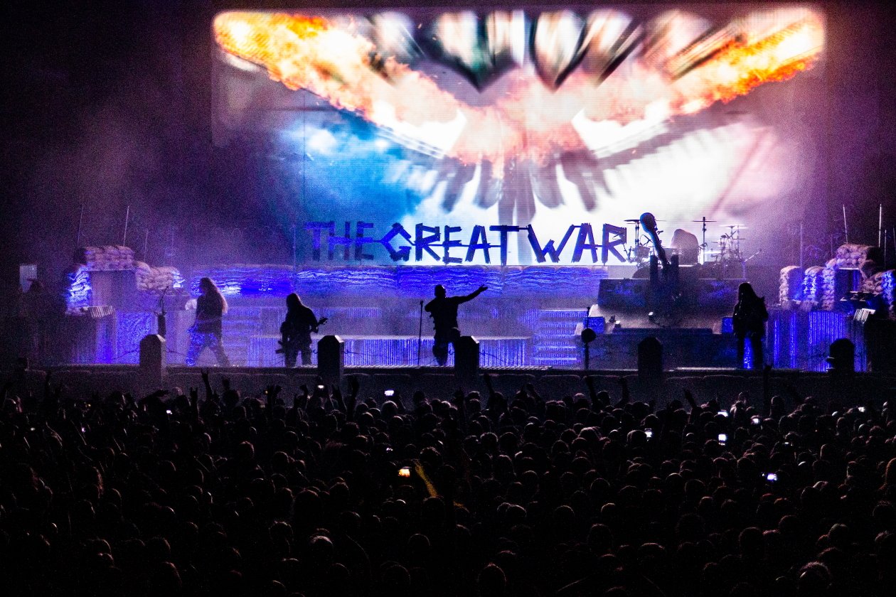 Sabaton – The Great War auf The Great Tour. (17/18) – Im Schützengraben ...