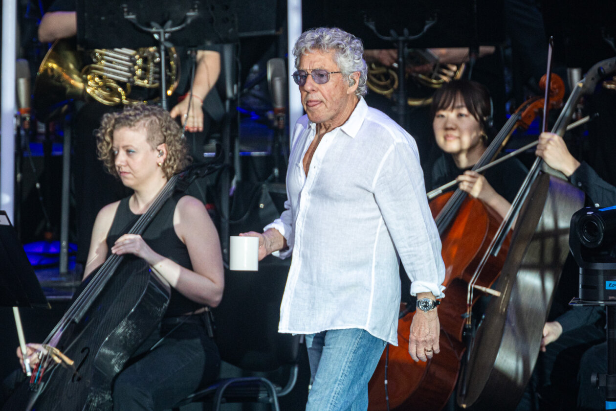 The Who – Roger Daltrey. (6/27) – Roger Daltrey und Pete Townshend mit ...
