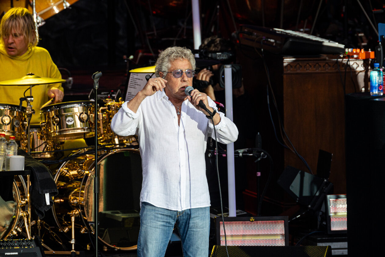 The Who – Roger Daltrey. (19/27) – Roger Daltrey und Pete Townshend mit ...