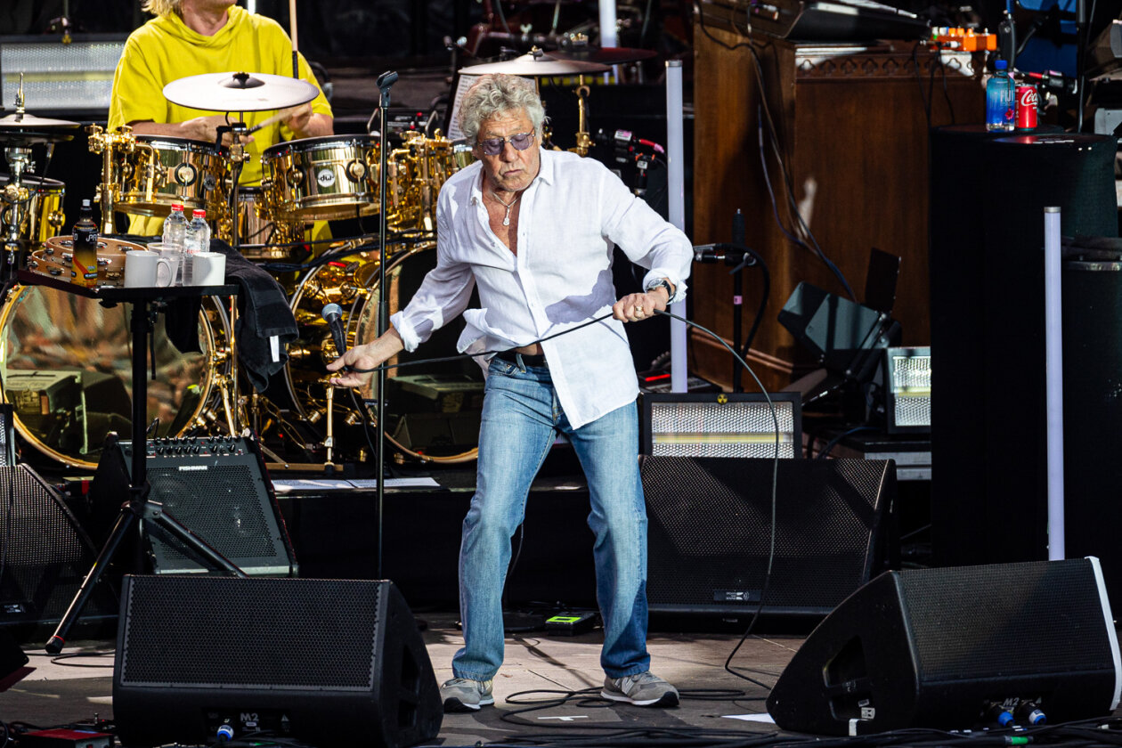The Who – Roger Daltrey. (22/27) – Roger Daltrey und Pete Townshend mit ...