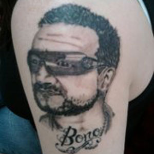 Bono Vox Tattoos Bono Believes Unshakable U2 Will Stay Together Until