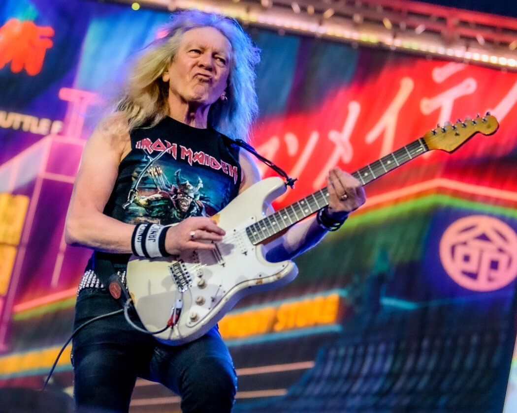 Iron Maiden – Janick Gers. (4/32) – laut.de – Foto